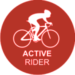 Skill levels for: Occasional rider/ Weekend rider /Active rider